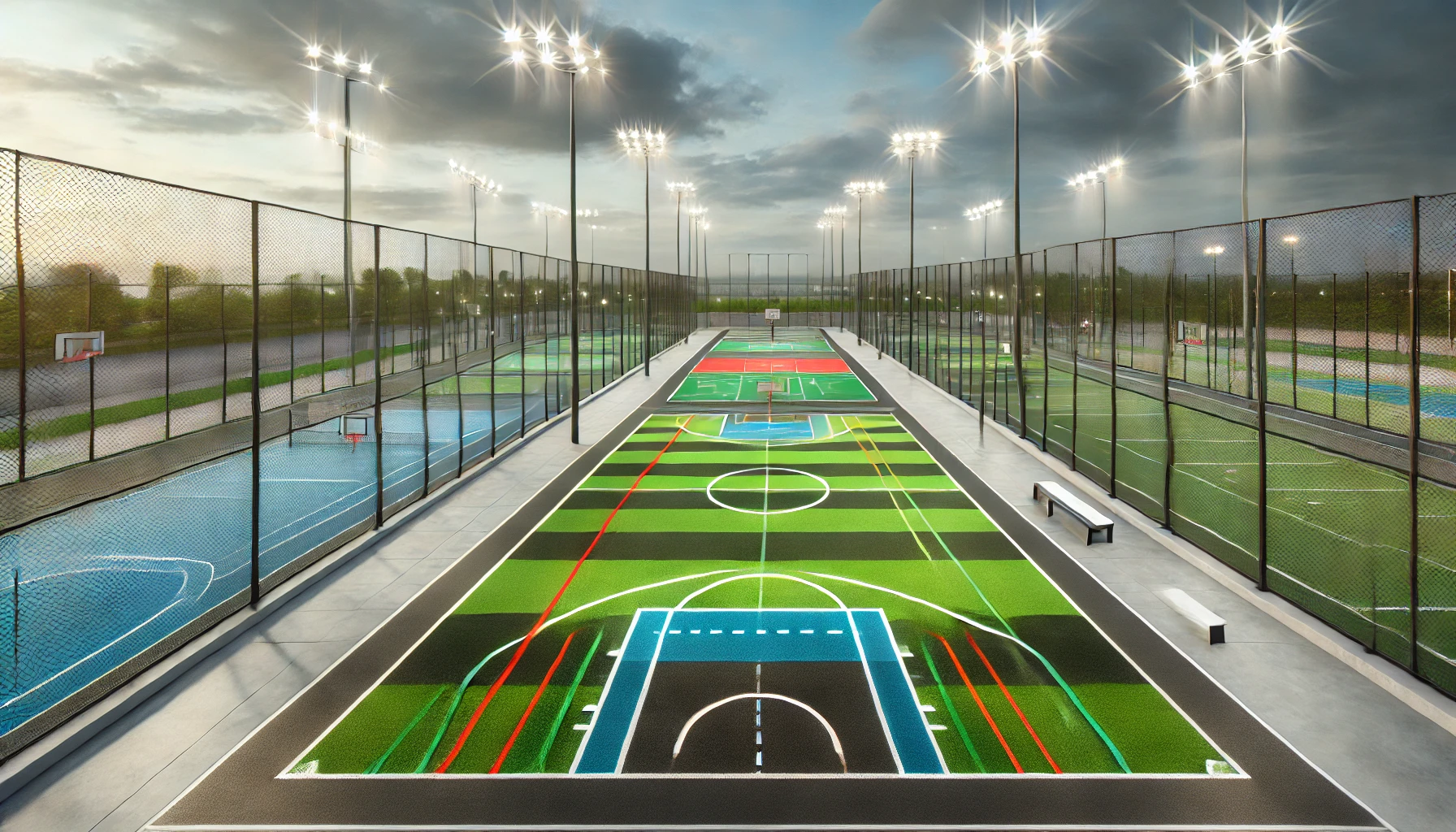 Multi-Purpose Sports Fields: How to Design a Field with Forsan Al Amal ...
